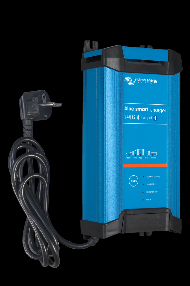 Victron Energy Blue Smart IP22 Charger 24V 12A 230VAC UK Single Output ...